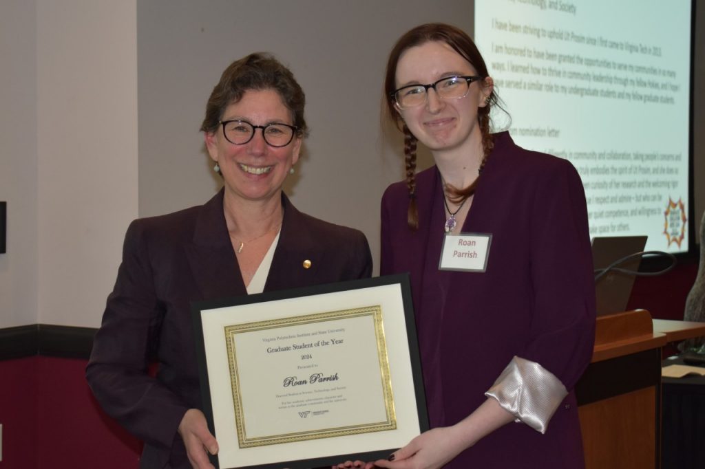 Doctoral student studying medical records systems receives top graduate honor | Virginia Tech ...